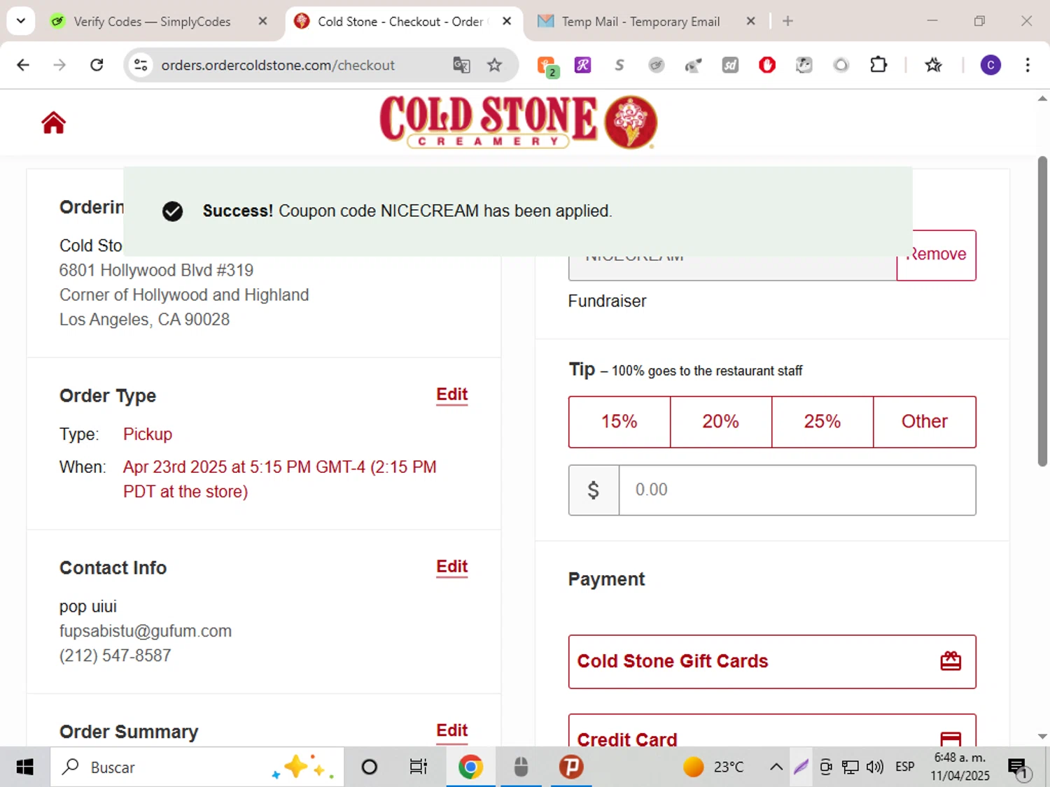 Cold Stone Creamery Promo Code - $5 Off Jan 2026