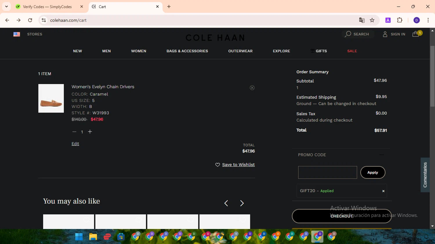 Cole Haan Promo Codes - 25% Off | January 2025