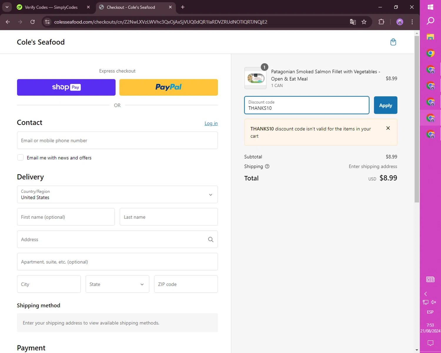 Cole's Discount Codes - 10% Off | October 2024
