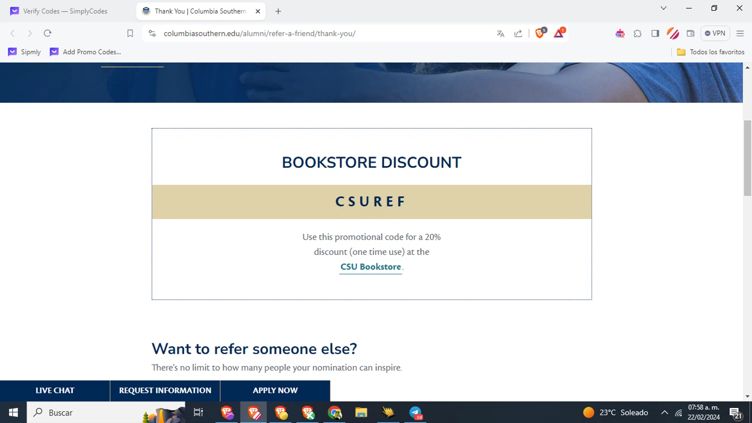 Free Columbia Southern University Discount Codes - Save 30% OffOctober