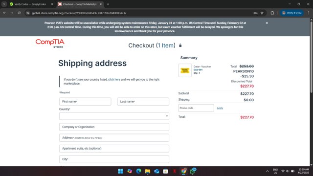 CompTIA Promo Codes (2 Verified) - 10% Off w/Code May 2025