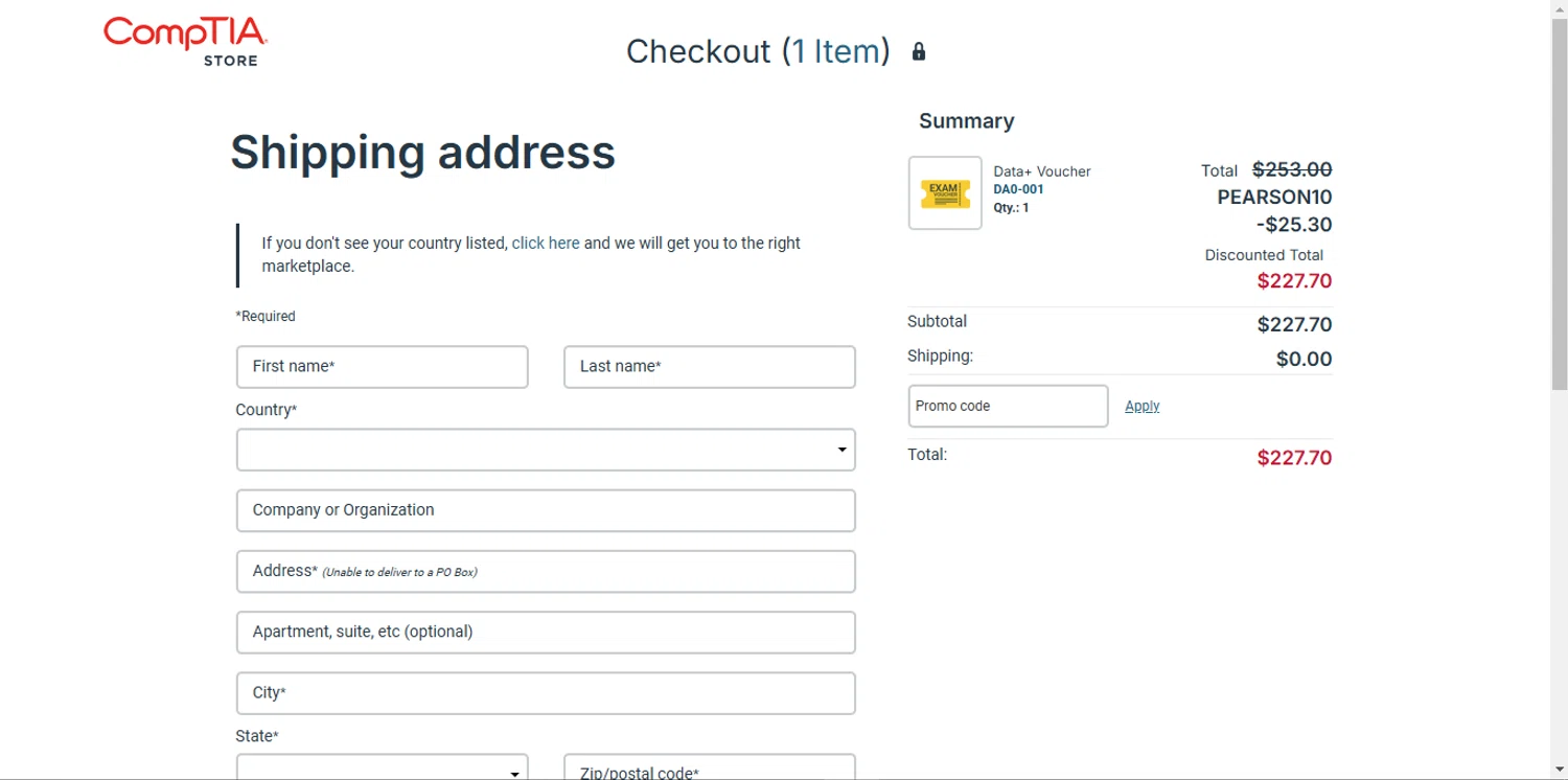 CompTIA Promo Codes - 10% Off | January 2025