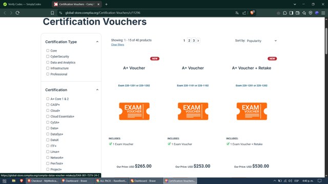 CompTIA Promo Codes (2 Verified) - 10% Off w/Code May 2025