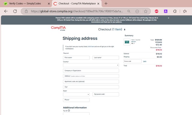 CompTIA Promo Codes (3 Verified) - 10% Off w/Code Mar 2025