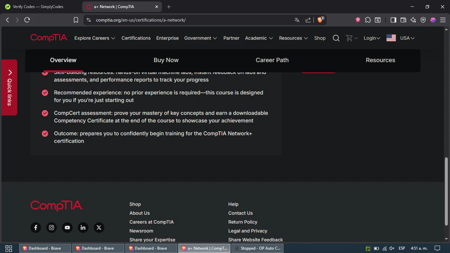 CompTIA Promo Codes - 10% Off (4 Verified) Dec 2025