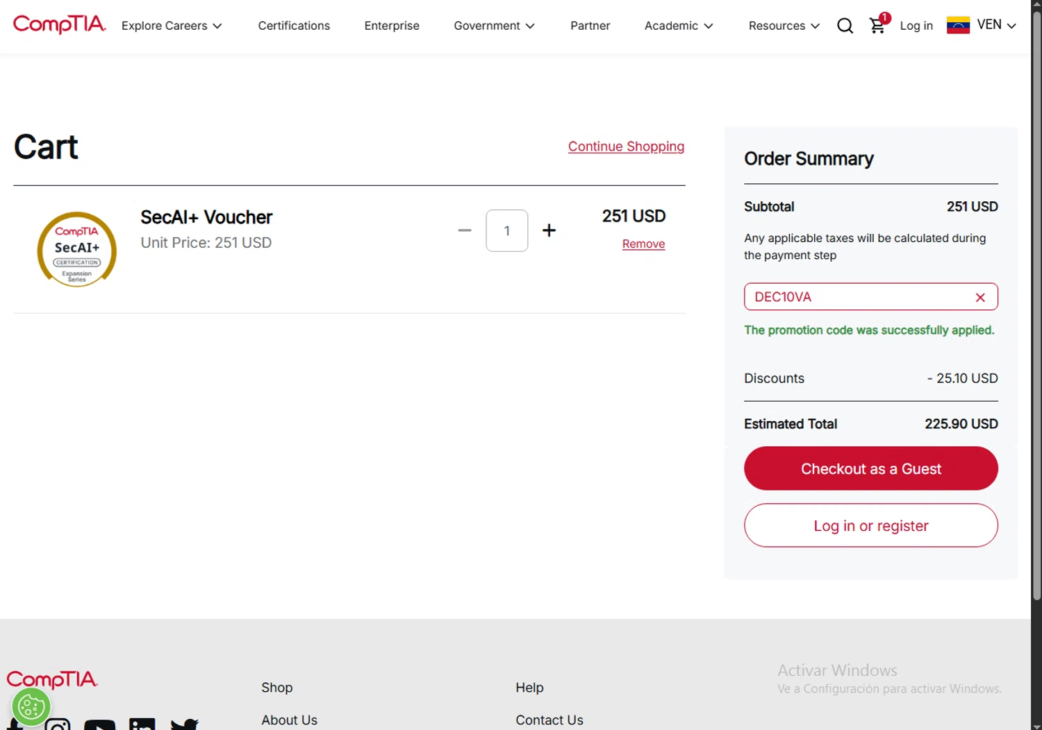 CompTIA Promo Codes - 10% Off (5 Verified) Dec 2025