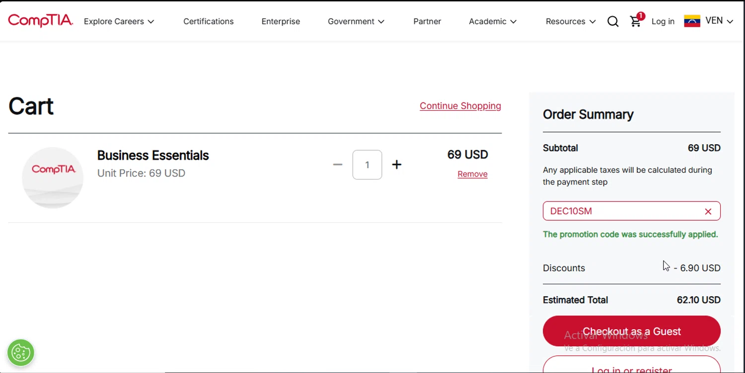 CompTIA Promo Codes - 10% Off (5 Verified) Dec 2025