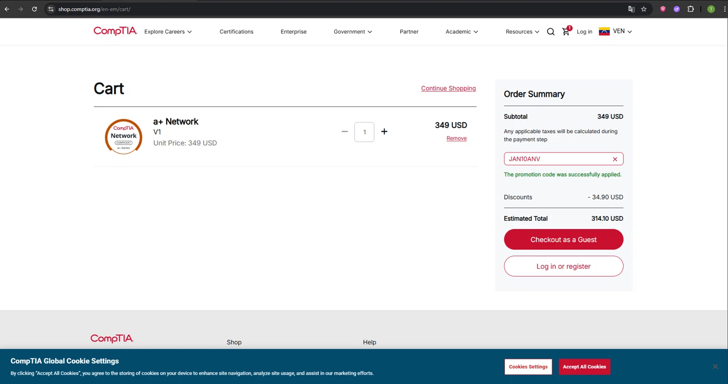 CompTIA Promo Codes - 10% Off (4 Verified) Feb 2026