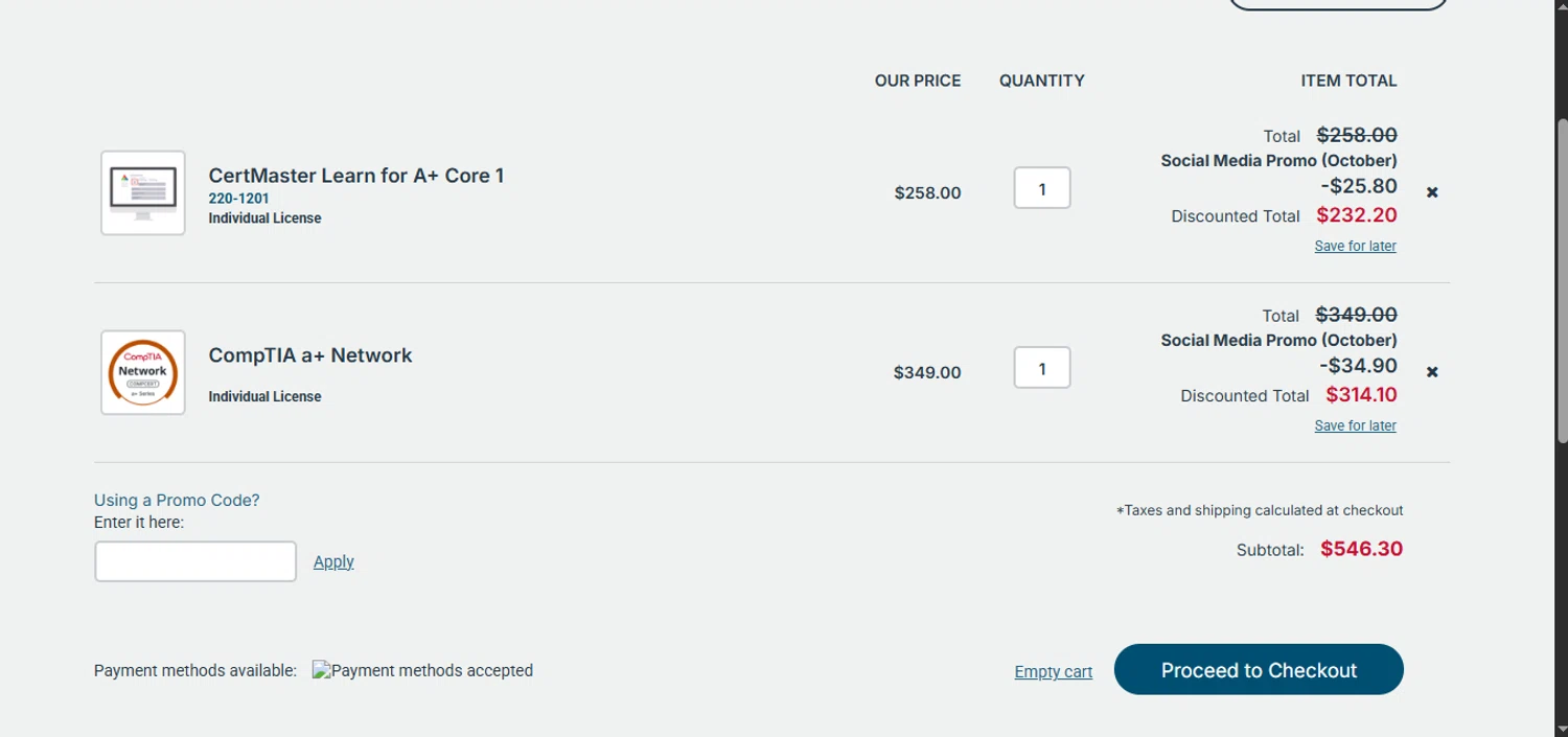 CompTIA Discount Codes - 30% Off (6 Verified) Nov 2025