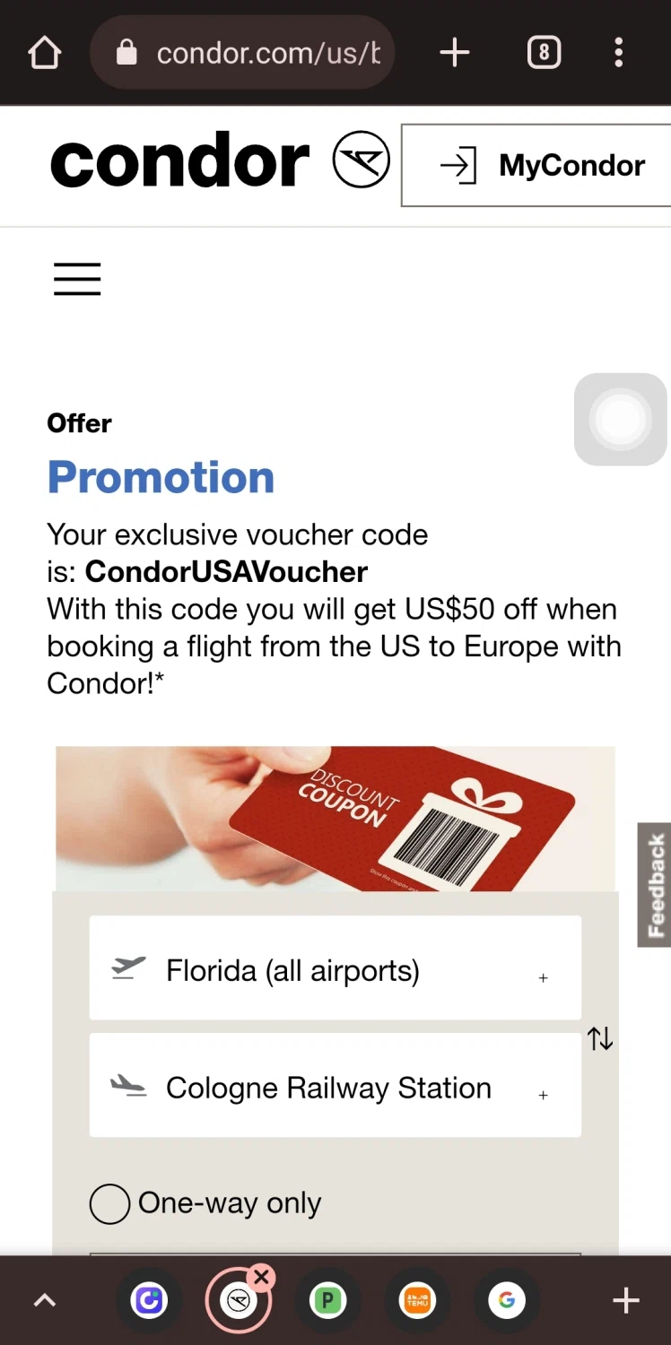 Condor Coupon Codes - $80 Off Coupons Jan 2025