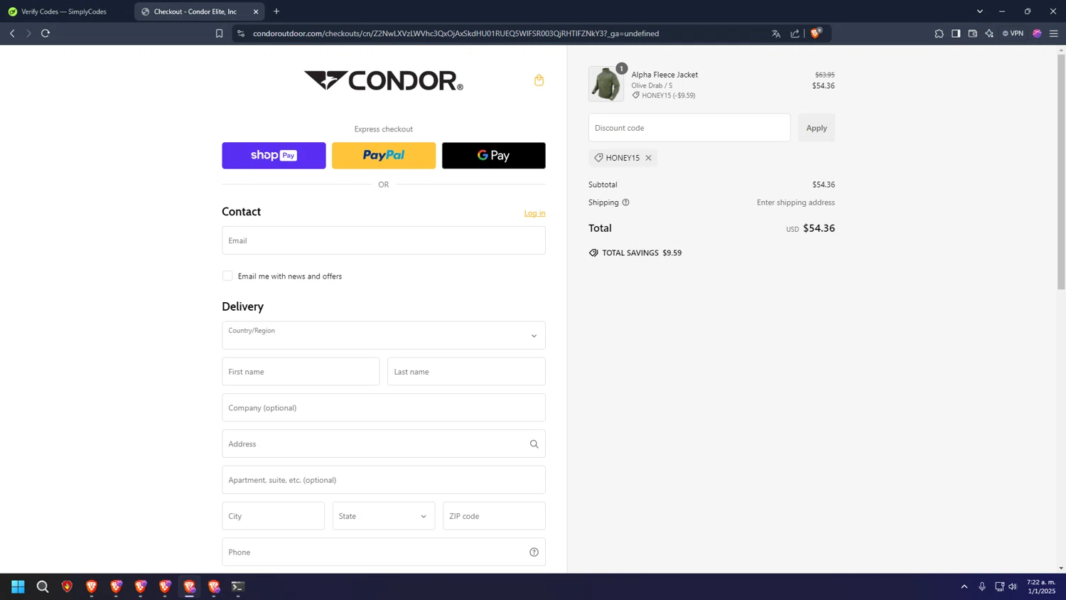 Condor Outdoor Promo Code (19 Verified) - 15% Off Jan 2025