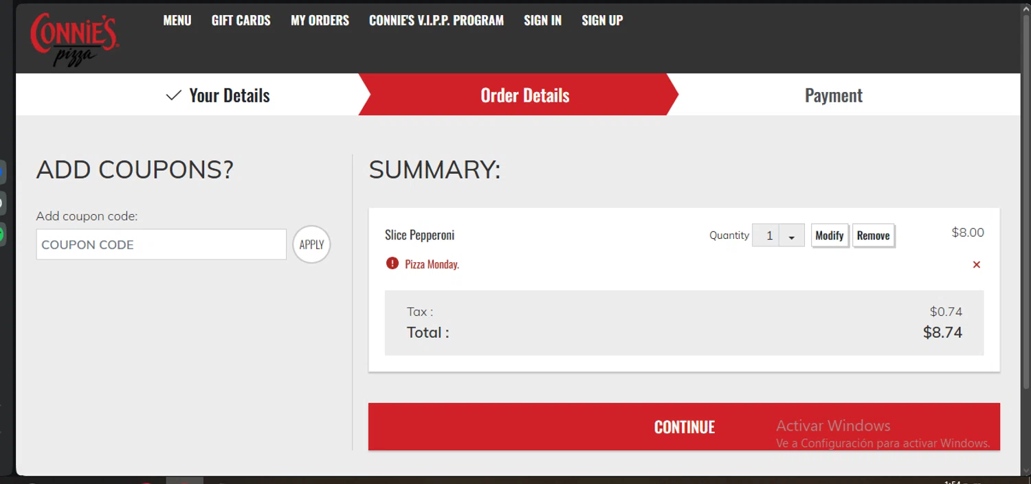Connie's Pizza Promo Codes - 10% Off Coupons May 2026