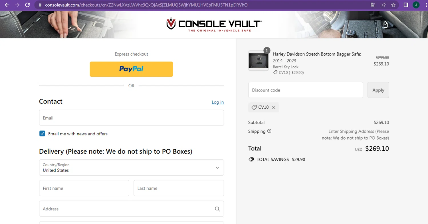 Console Vault Coupons - 10% Off | December 2024