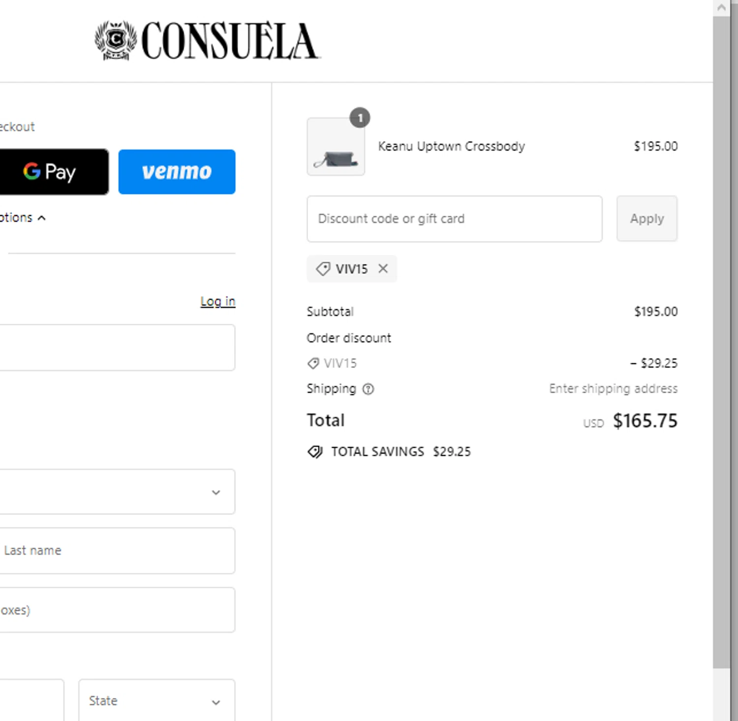 Consuela Discount Codes - 15% Off | November 2024