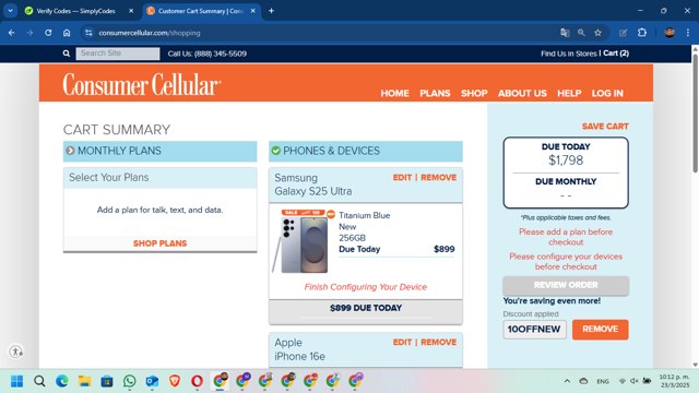 Consumer Cellular Promo Code (6 Verified) - 10% Off Apr 2025