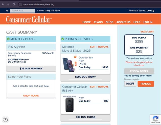 Consumer Cellular Promo Code (2 Verified) - 10% Off Jul 2025