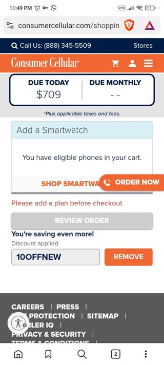 Consumer Cellular Promo Code (3 Verified) - 10% Off Oct 2025