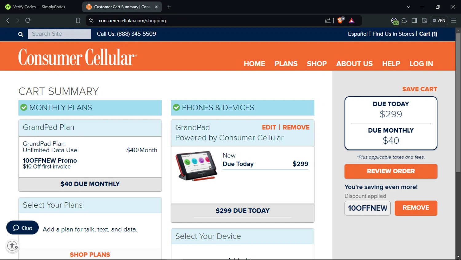 Consumer Cellular Promo Codes - 10% Off | January 2025