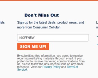 Consumer Cellular Promo Code (6 Verified) - 10% Off Apr 2025