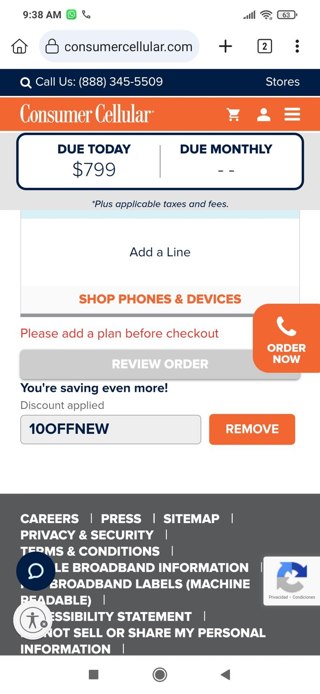 Consumer Cellular Promo Code (4 Verified) - 10% Off May 2025