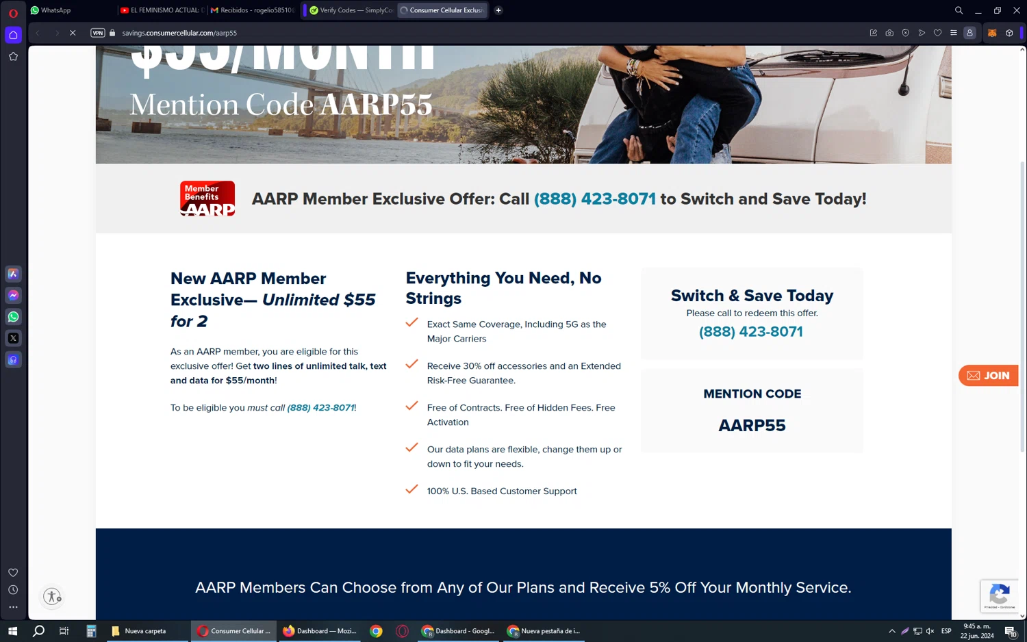Consumer Cellular Promo Codes - $25 Off Coupon Codes in August 2024 ...