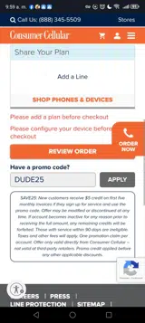 Consumer Cellular Promo Codes - $25 Off May 2026