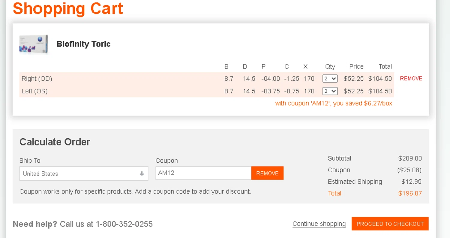 Contact Lens King Promo Code - 10% Off December 2025