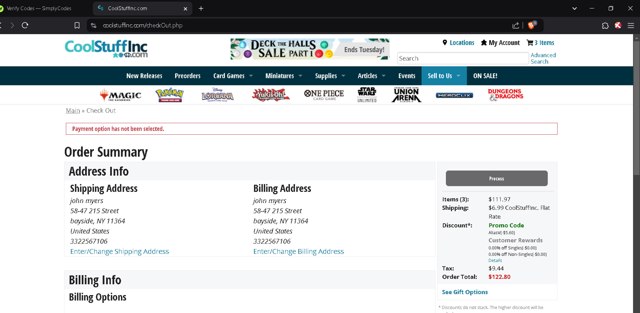 Coolstuffinc Promo Codes (8 Verified) - 5% Off Feb 2025