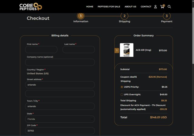 Core Peptides Coupon Codes (5 Verified) - 15% Off May 2025