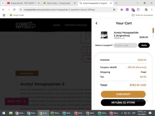 Core Peptides Coupon Codes (5 Verified) - 15% Off May 2025
