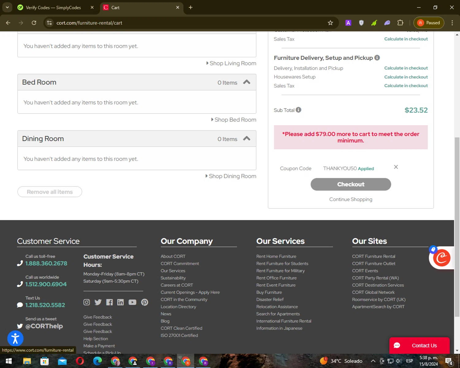 CORT Coupon Codes - 50% Off | October 2024