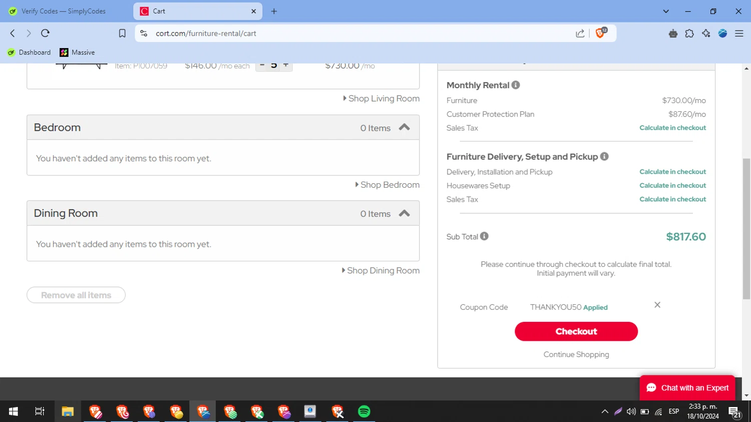 CORT Coupon Codes & Black Friday 2024 Deals - 25% Off