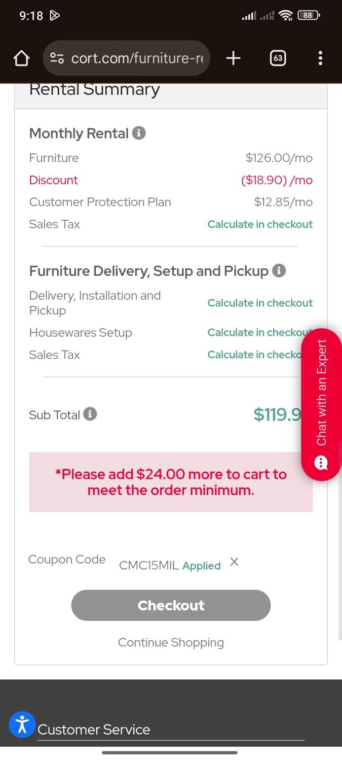 CORT Promo Codes - 15% Off (6 Verified) Dec 2025