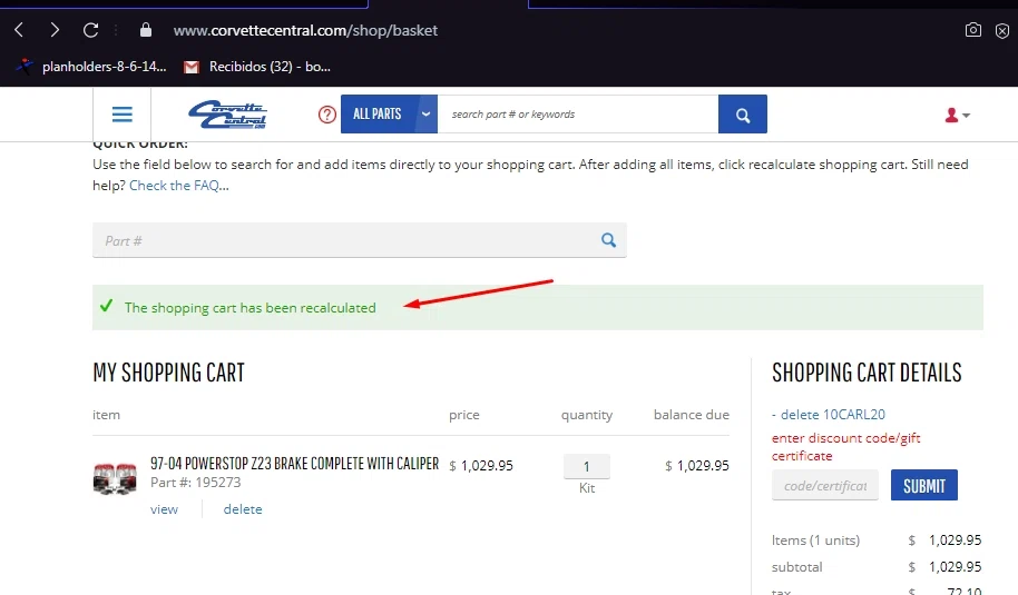 Corvette Central Promo Code (3 Verified) - 15% Off Jan 2025