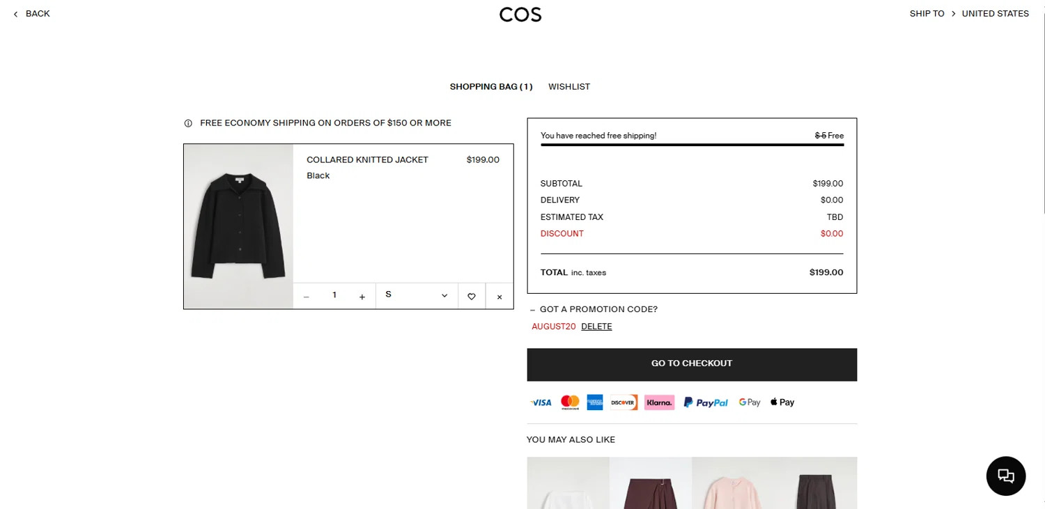 COS Discount Codes - 20% Off (6 Verified) Aug 2025