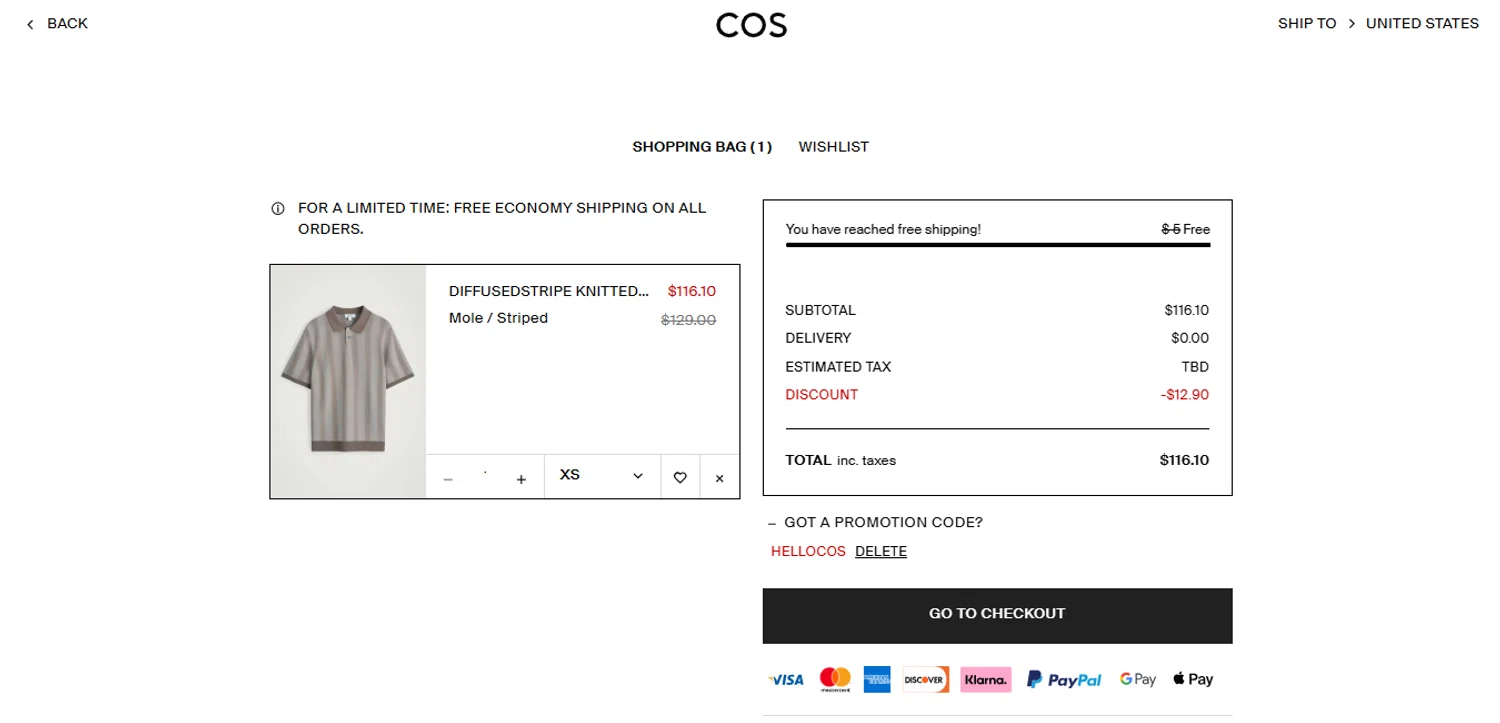 COS Discount Codes - 20% Off (5 Verified) Aug 2025