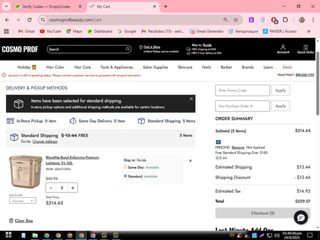 Cosmo Prof Promo Codes (1 Verified) - 10% Off Oct 2025