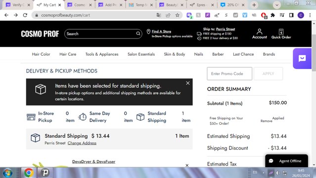 Cosmo Prof Coupon Codes - 50% Off | December 2024