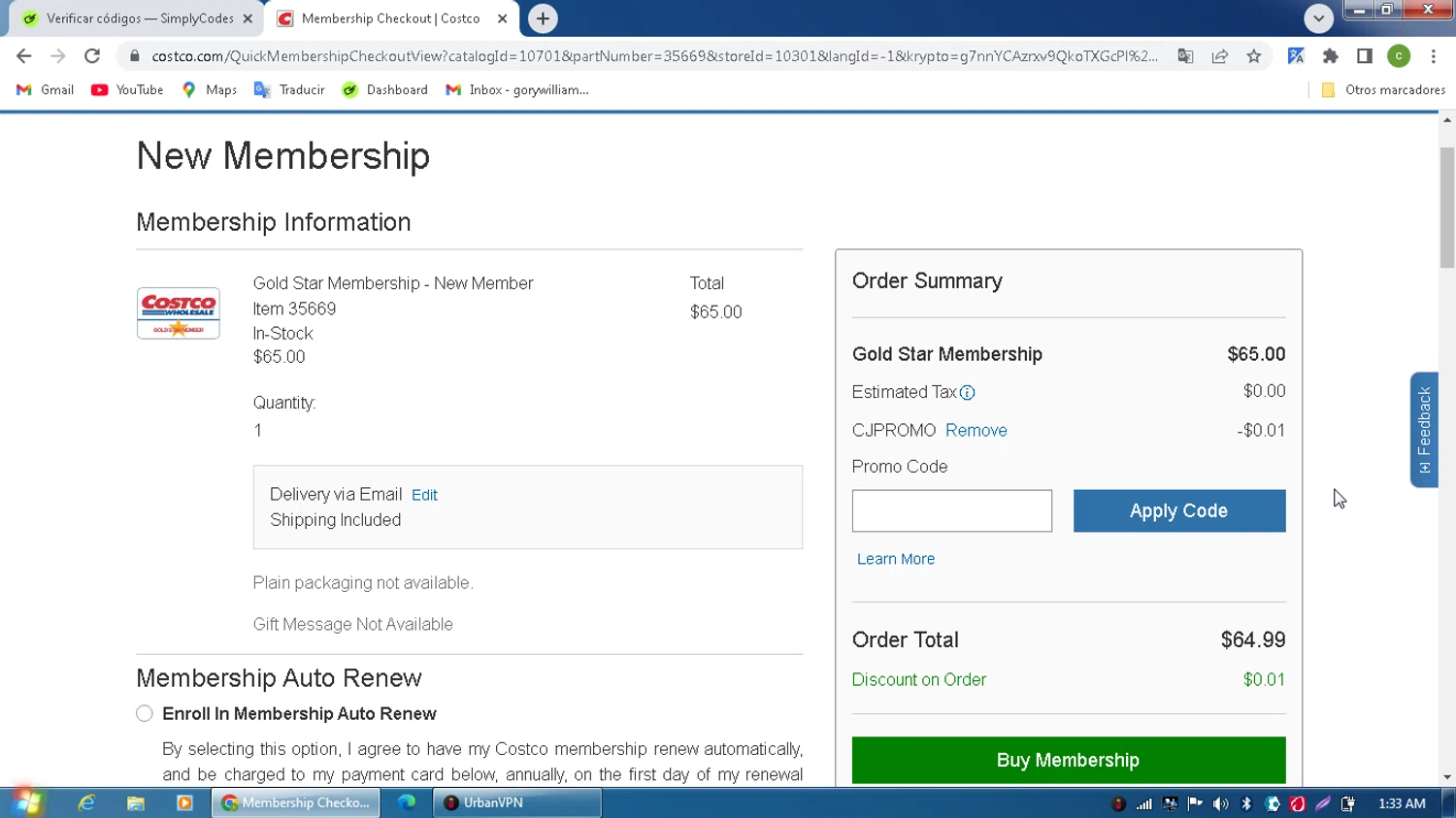 Costco Promo Codes (3 Verified) - 15% Off w/Code Jun 2025