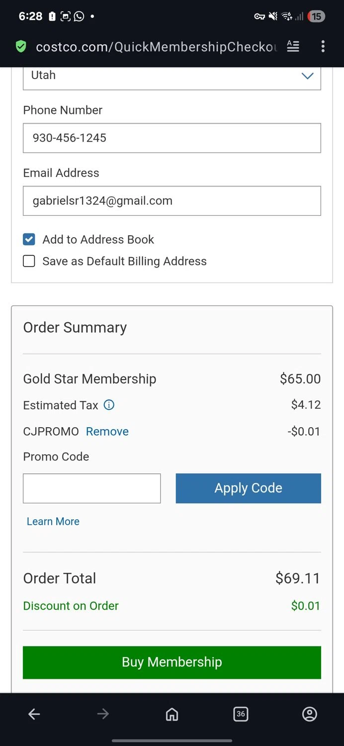 Costco Promo Codes (3 Verified) - $15 Off w/Code Sep 2025