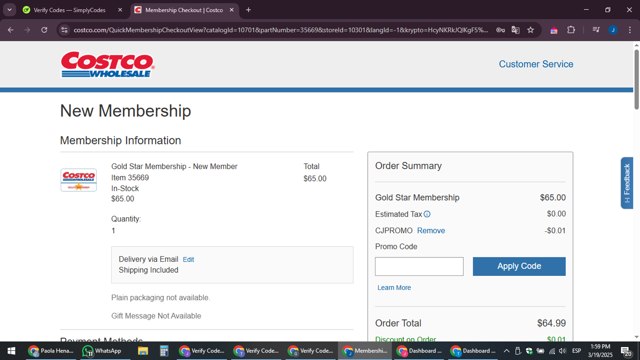 Costco Promo Codes (2 Verified) - $15 Off w/Code Apr 2025