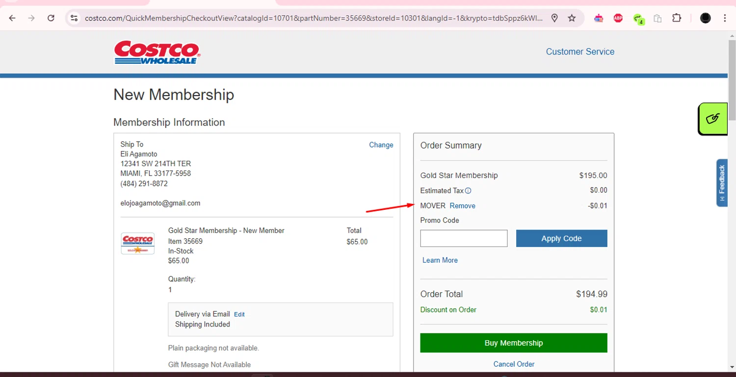 Costco Promo Codes - $1 Off | September 2024