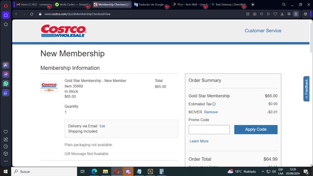 Costco Promo Codes - $1 Off | September 2024