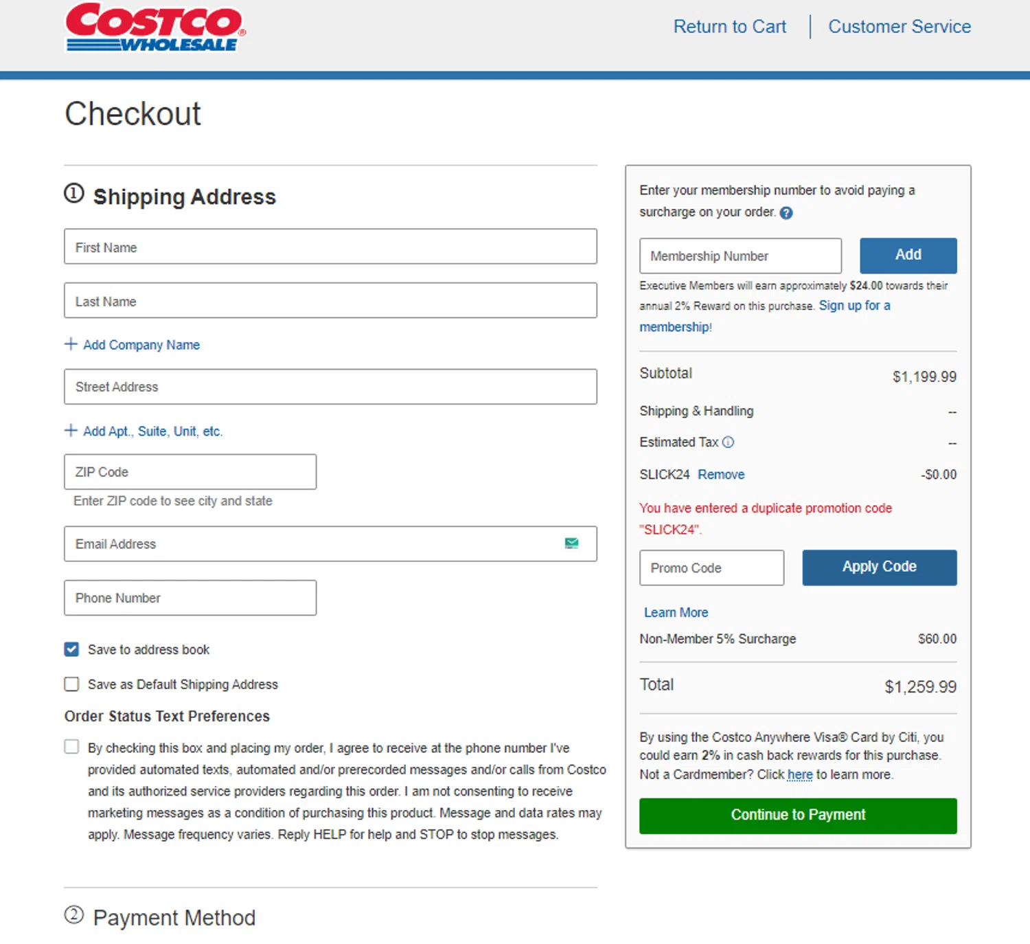 Costco Promo Codes - $30 Off | October 2024