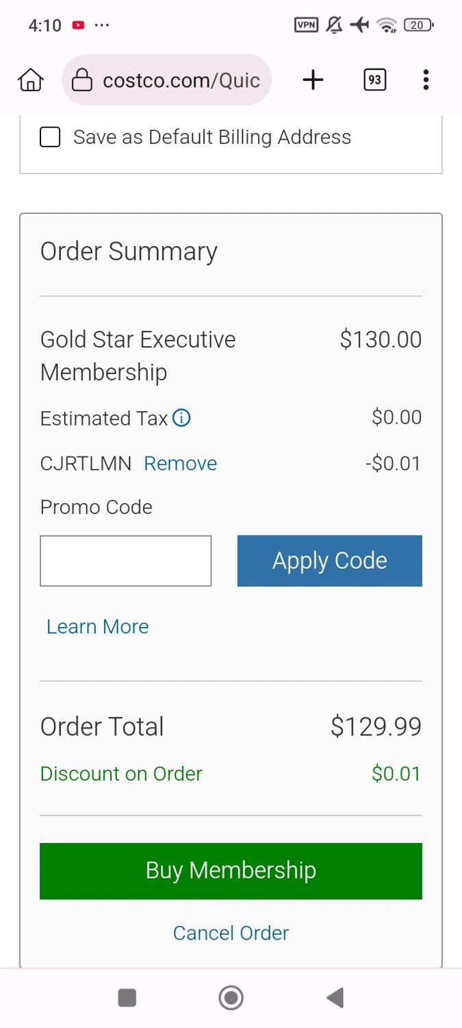 Costco Promo Codes (5 Verified) - First Buy Jan 2025
