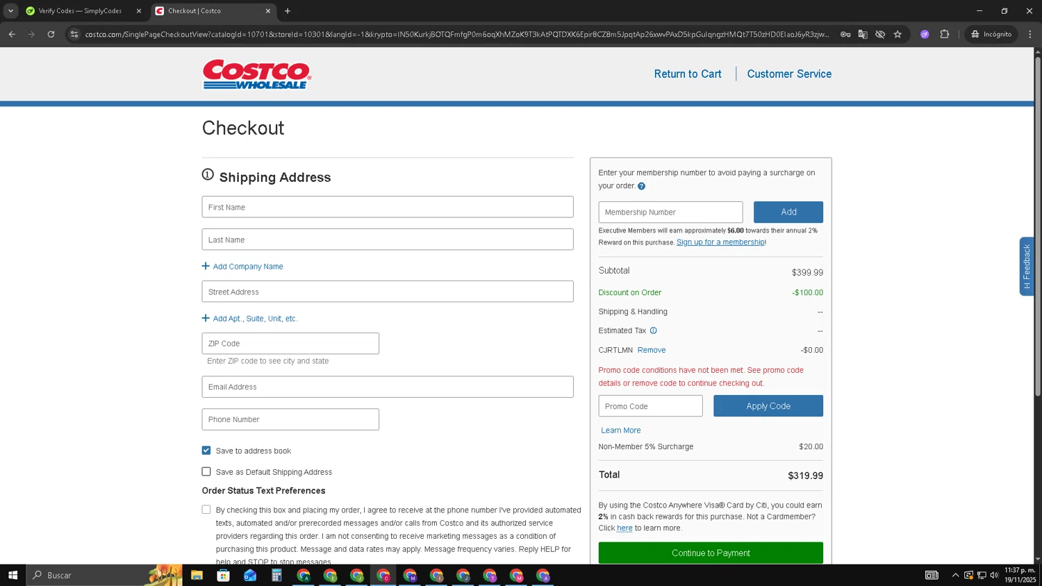 Costco Promo Codes - 15% Off (2 Verified) Dec 2025