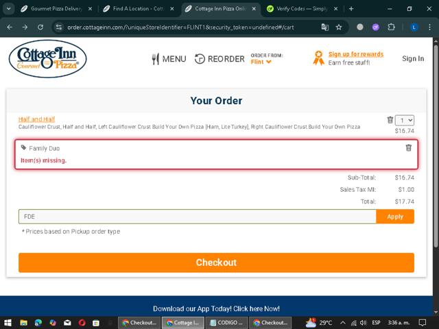 Cottage Inn Pizza Promo Codes (5 Verified) - $5 Off Sep 2025