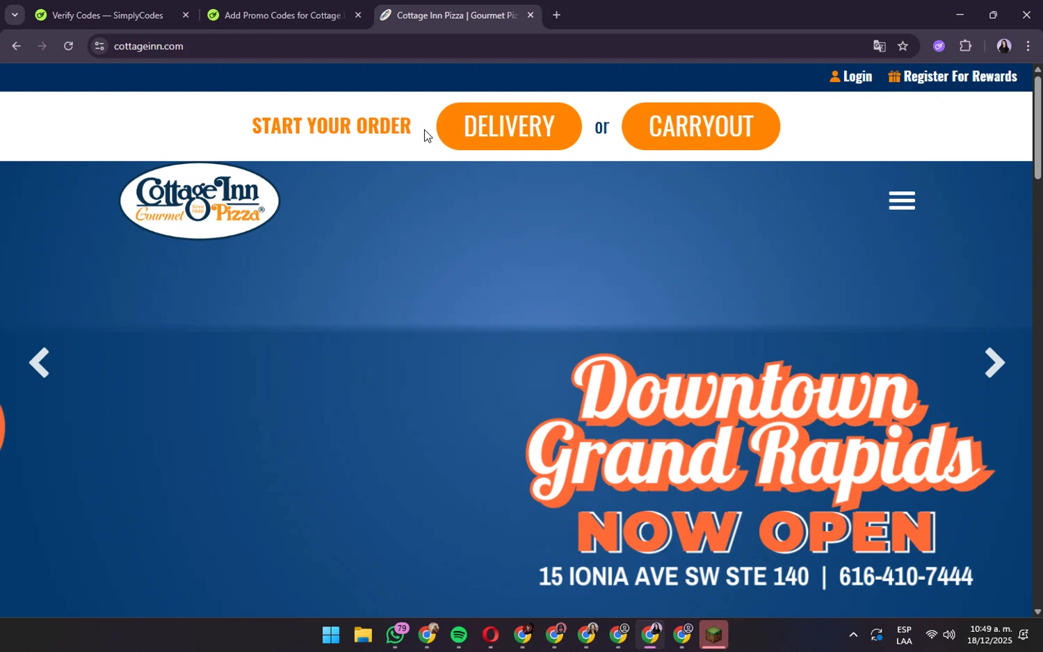 Cottage Inn Pizza Promo Code - $30 Off January 2026