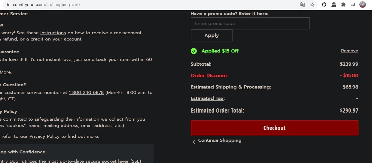 Country Door Promo Codes - up to $20 Off | October 2024