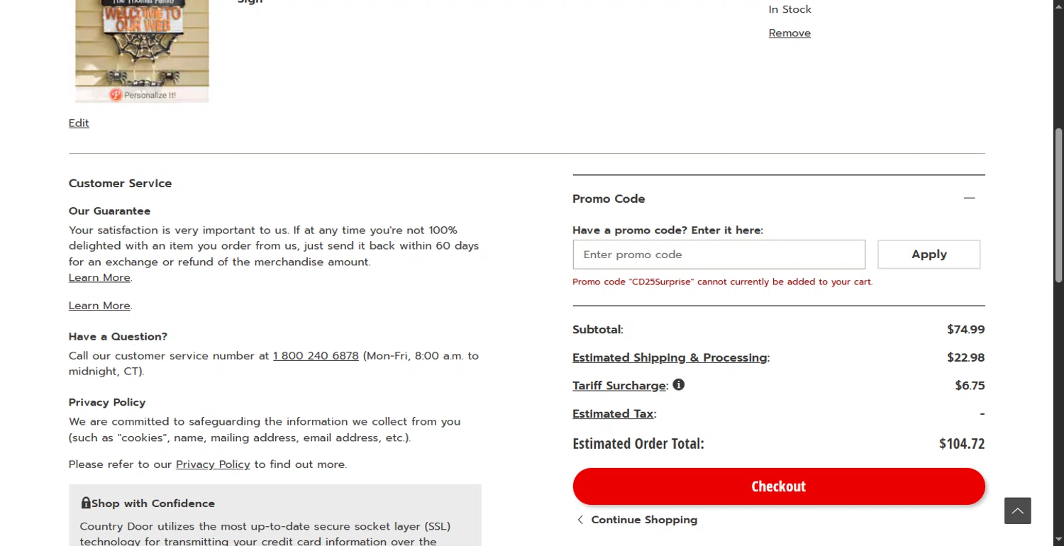 Country Door Promo Codes - $10 Off Coupons Sep 2025